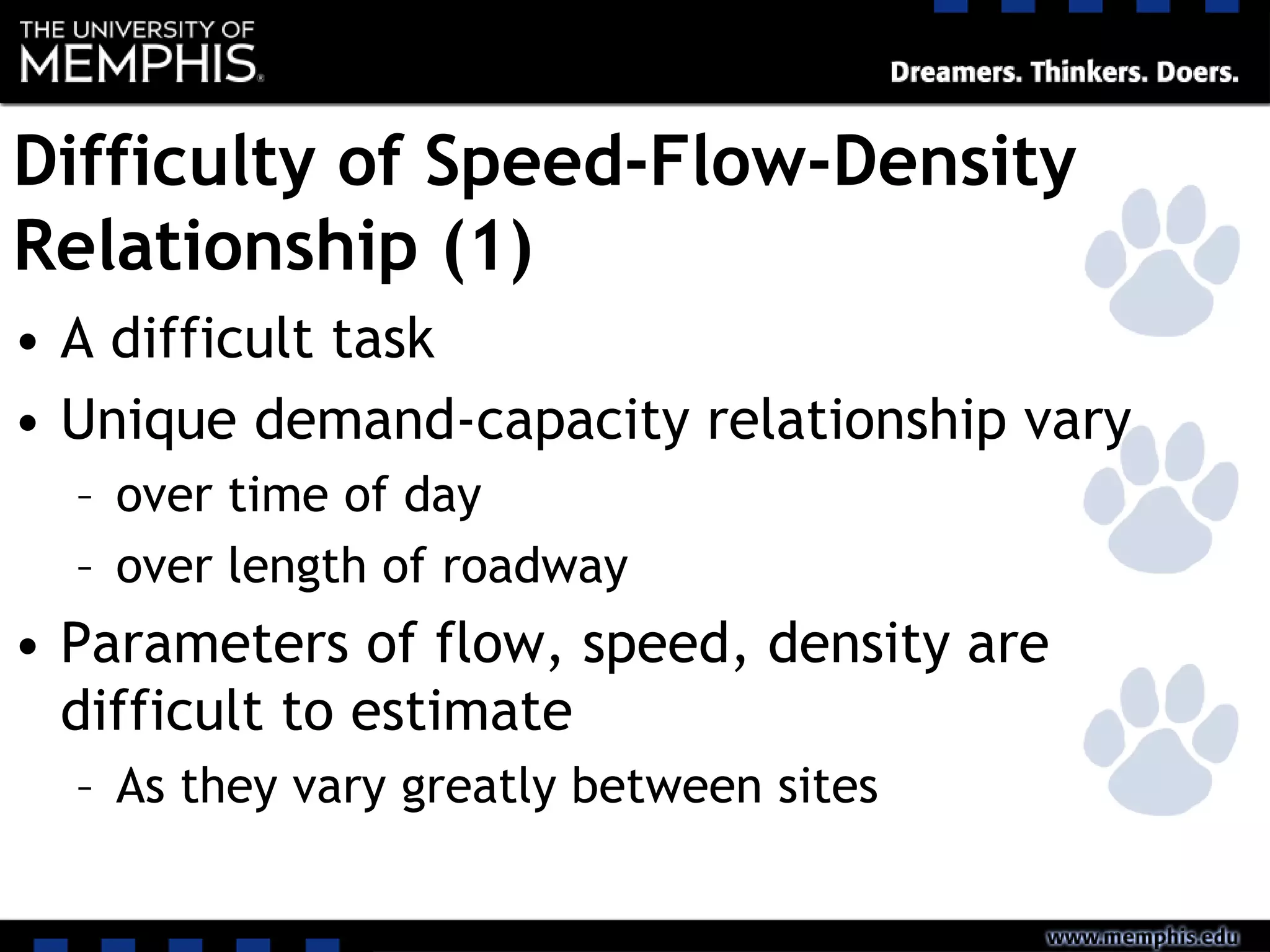 L3 Traffic Flow Models | PPT