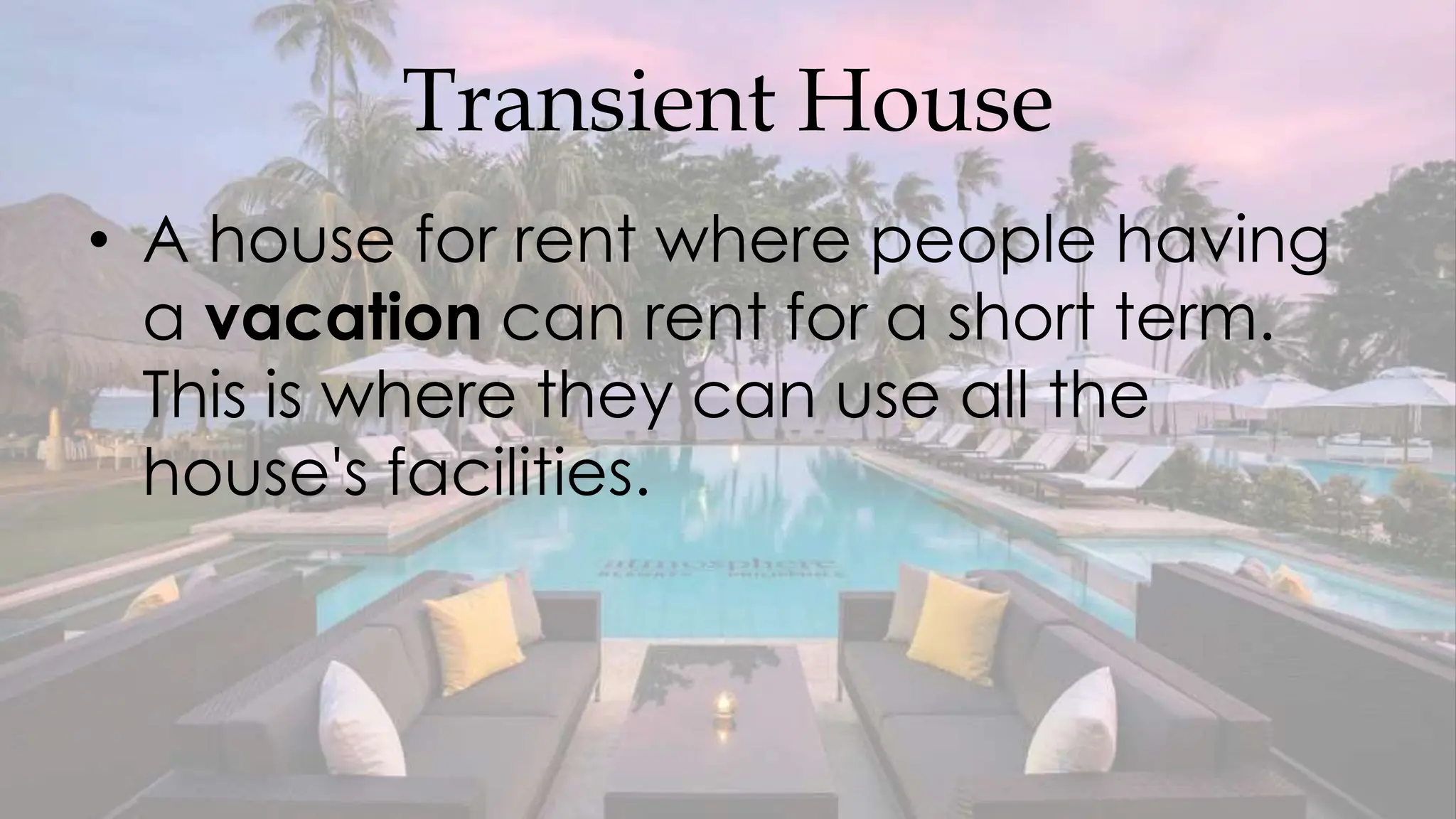 Types of Lodging Accommodations - Tourism & Hospitality Industry | PDF