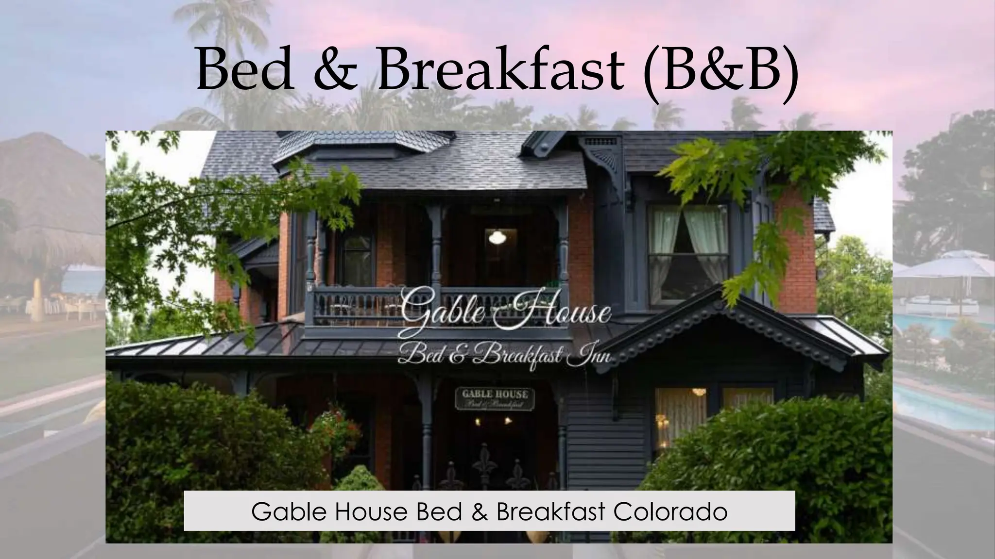 Types of Lodging Accommodations - Tourism & Hospitality Industry | PDF