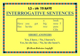 Level 3 Unit 4 | PPT