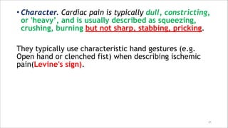 L4.approach to chest pain | PDF