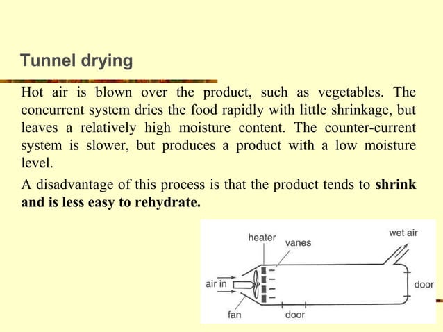 Drying of Fruits and Vegetables | PPT | Chemistry | Science
