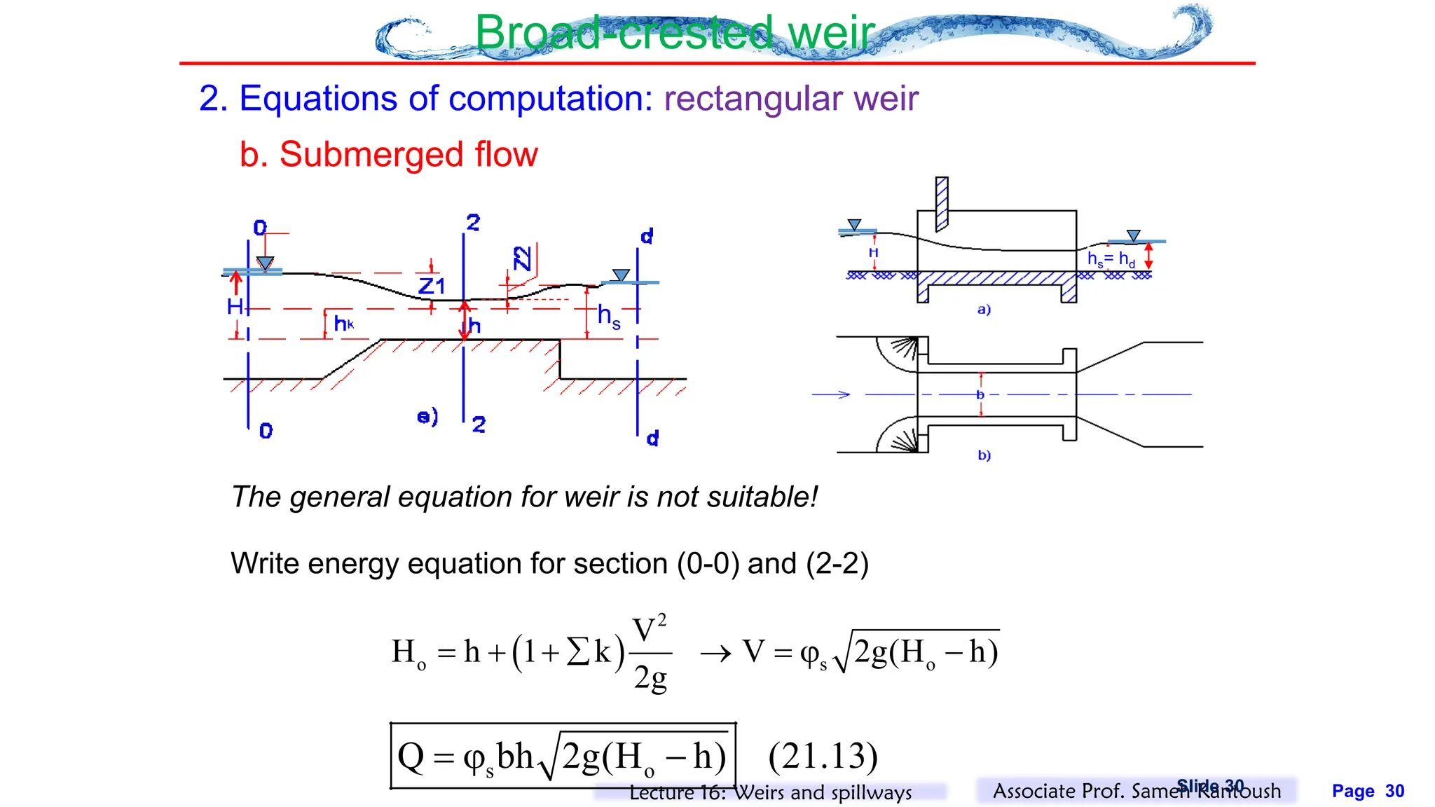 Hydraulics and advanced hydraulics _open channels | PDF