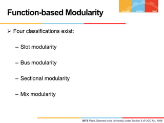 L4 2-2-types of modularity of prod archi | PPTX