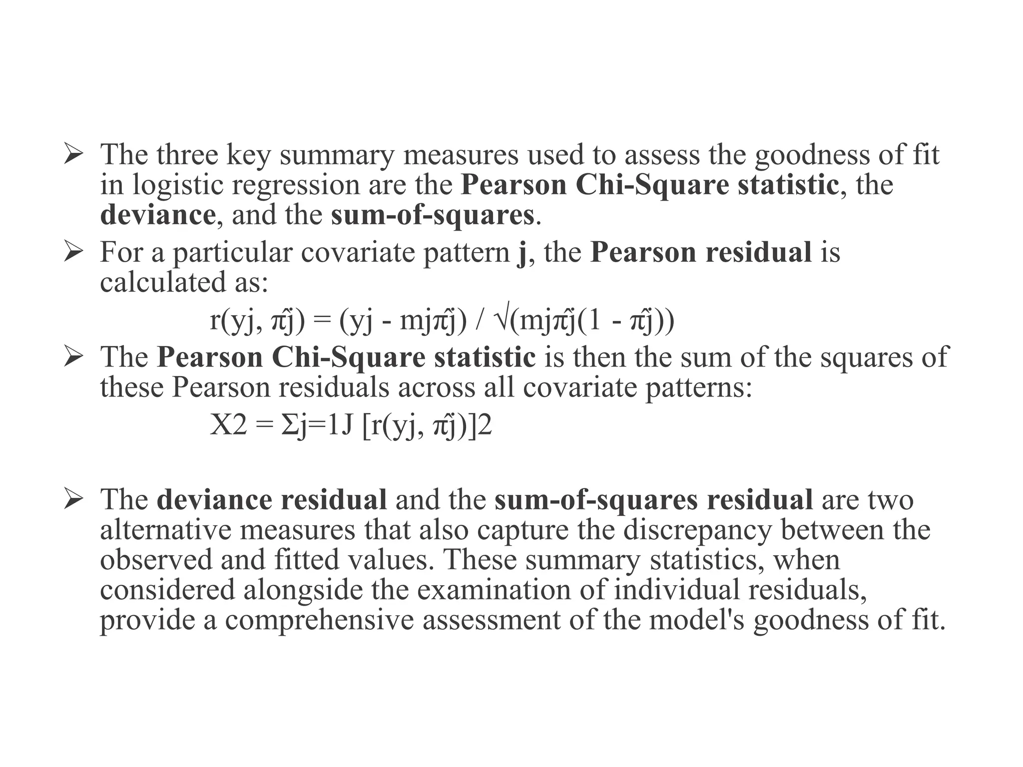 binary logistic assessment methods and strategies | PPT