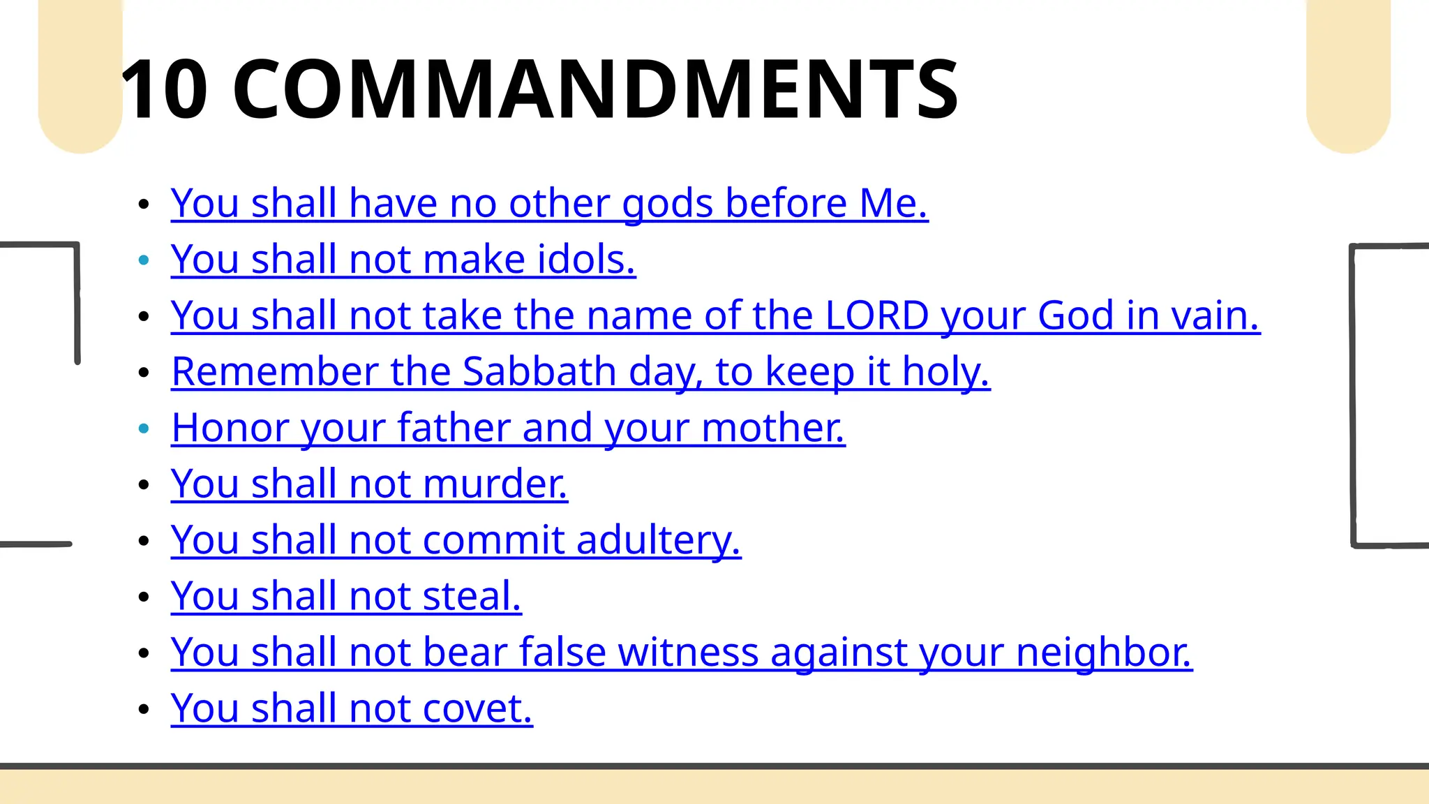 lesson 4 laws of moses and messages of the prophets | PPTX