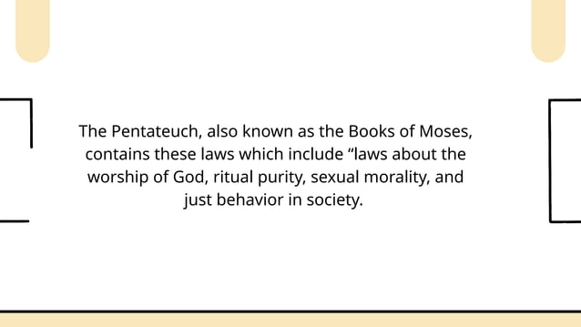 lesson 4 laws of moses and messages of the prophets | PPTX