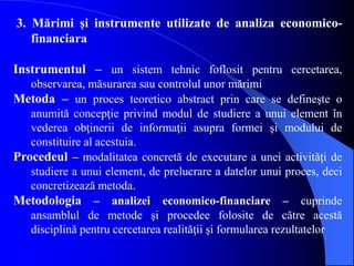 Analiza economico-financiara | PPT