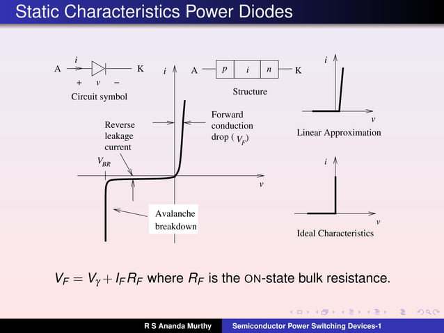 Lecture-4 : Semiconductor Power Switching Devices-1 | PDF