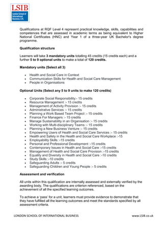 ATHE Level 4 Extended Diploma in Management for Health and Social Care ...