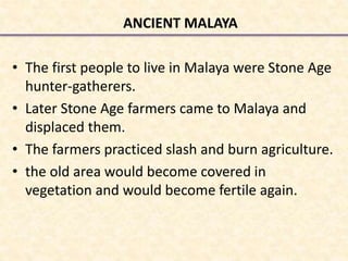 L4 history of malaysia | PPTX