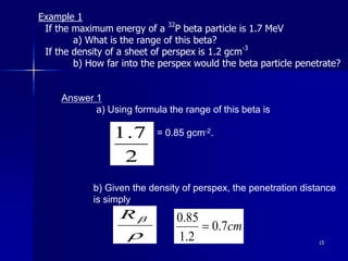 L4 interaction with matter | PPT | Chemistry | Science