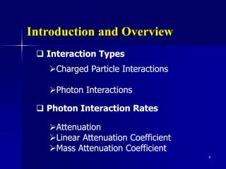 L4 interaction with matter | PPT