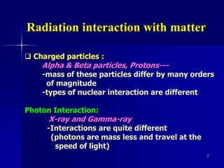 L4 interaction with matter | PPT | Chemistry | Science