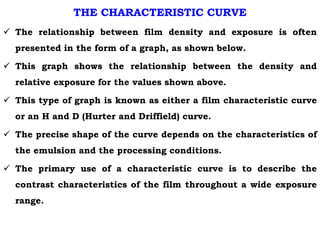 characteristic curves & Penetrameters, | PPTX