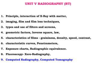Computed Radiography and Computed Tomography | PPTX