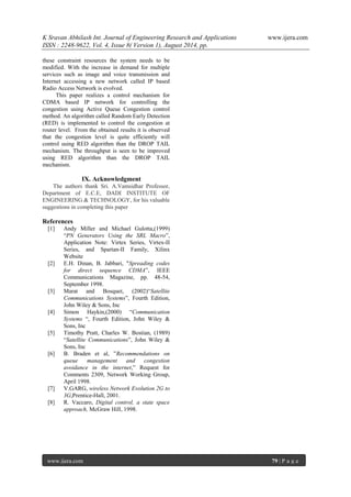 A Case Study on Ip Based Cdma Ran by Controlling Router | PDF