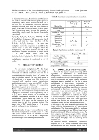 Parallel Processing Technique for Time Efficient Matrix Multiplication | PDF