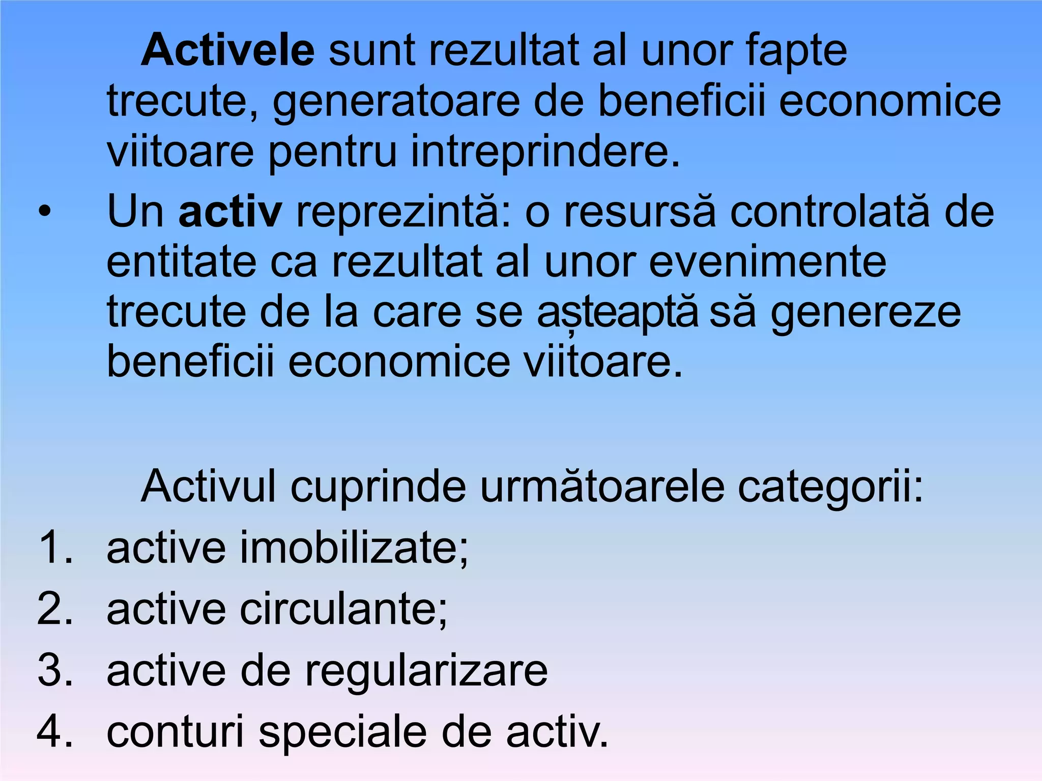 Structuri patrimoniale de activ | PPTX