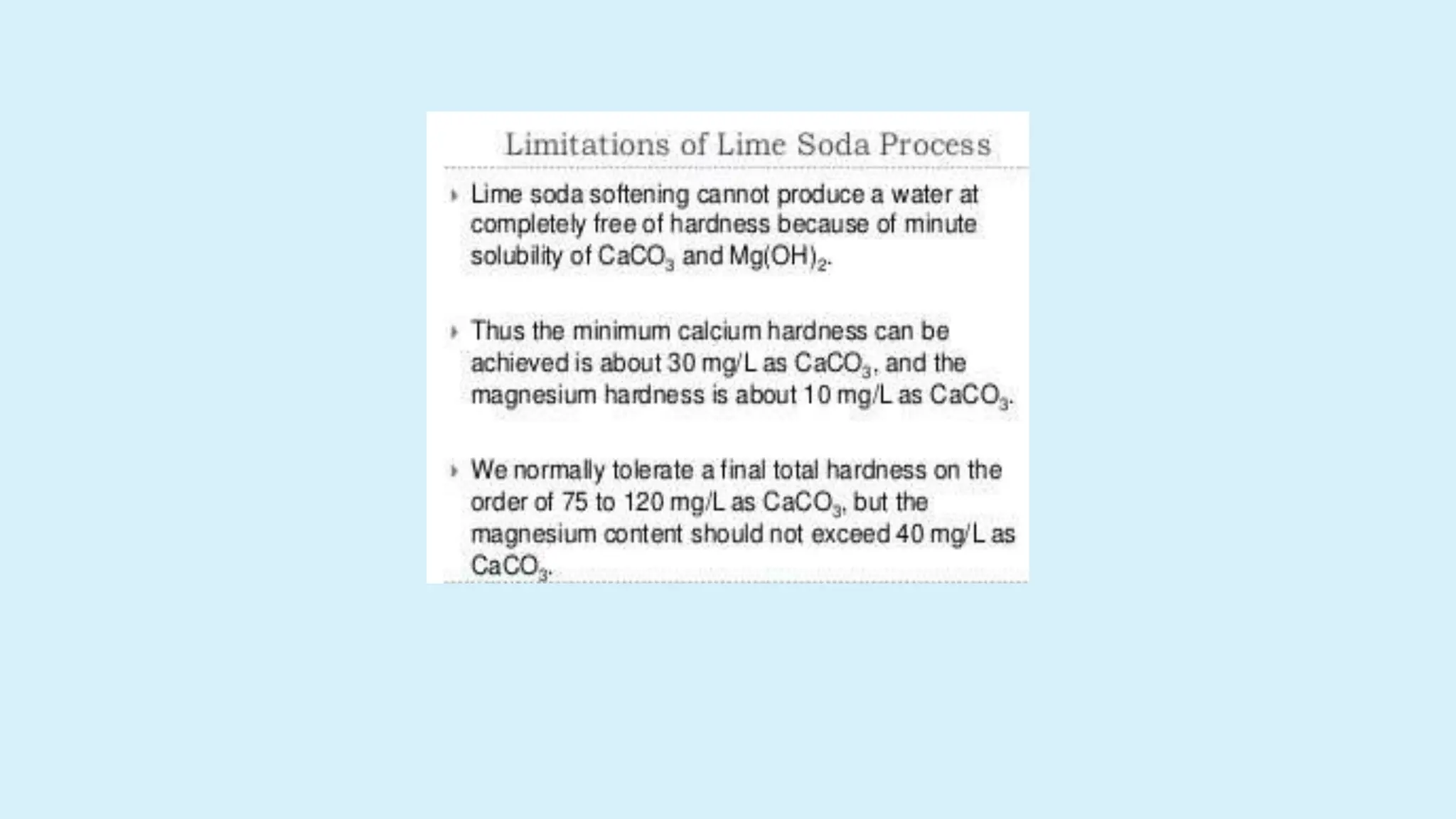 L 4A - Water Softening by Lime Soda Method.ppt