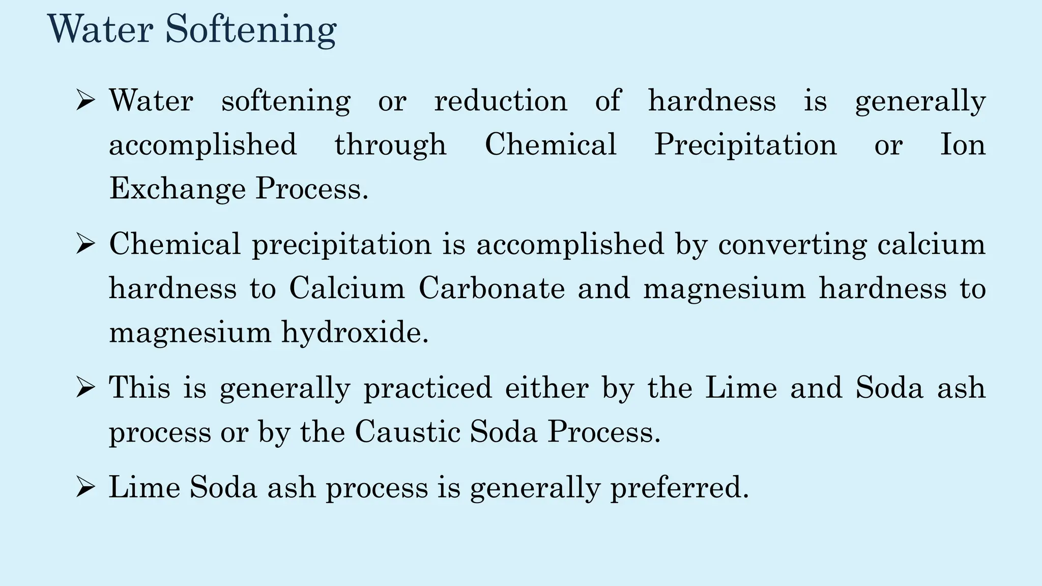 L 4A - Water Softening by Lime Soda Method.ppt