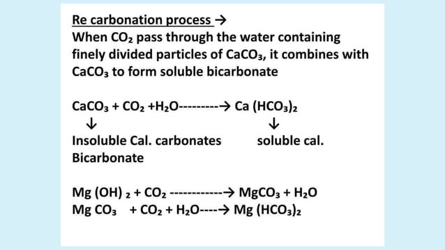 L 4A - Water Softening by Lime Soda Method.ppt | Chemistry | Science