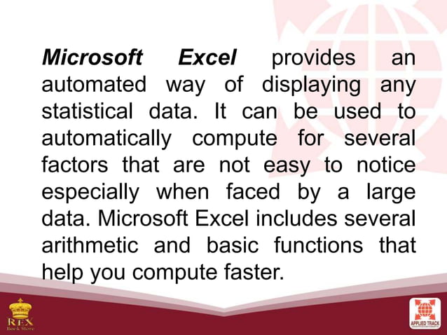 L4 advanced spreadsheet skills | PPTX | Technology & Computing