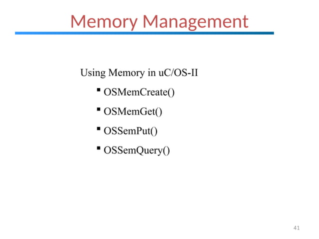 ucos-2 introduction and characteristics | PPT