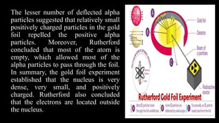 Atomic Theory: the discovery and development of understanding about ...