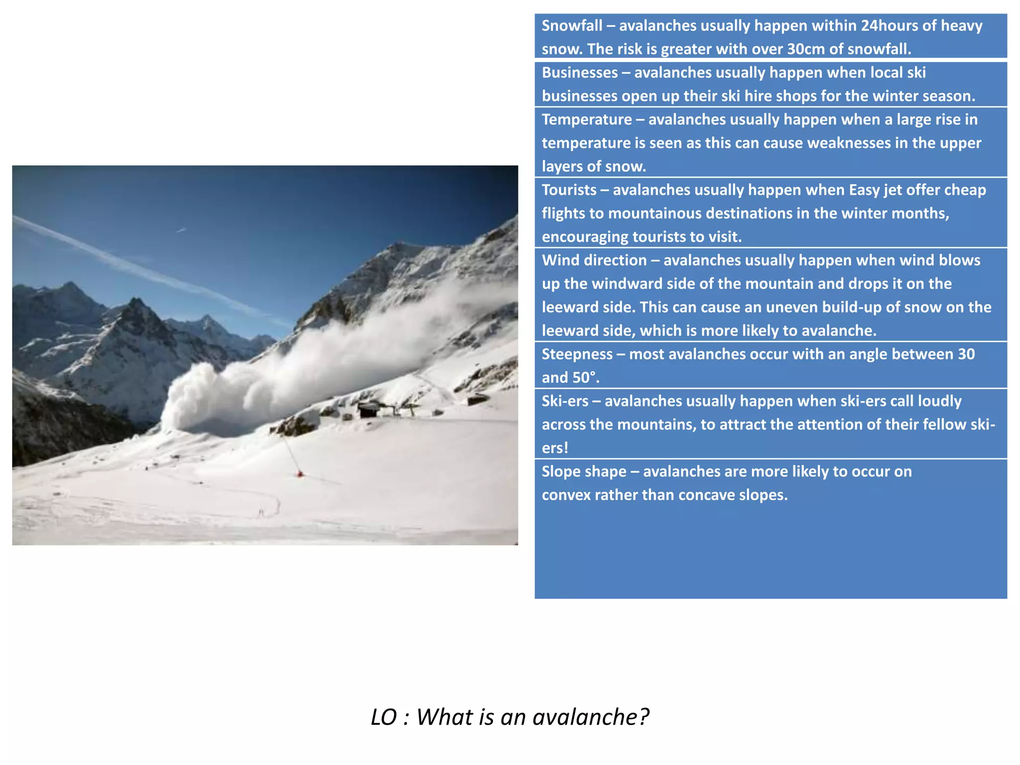 L4 avalanches ap | PPTX