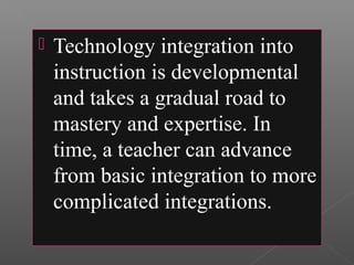 L4 basic concepts on integrating technology in instruction | PPT
