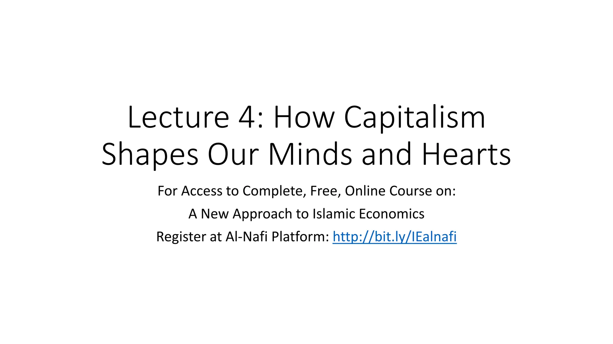 How Capitalism Shapes Our MInds | PDF