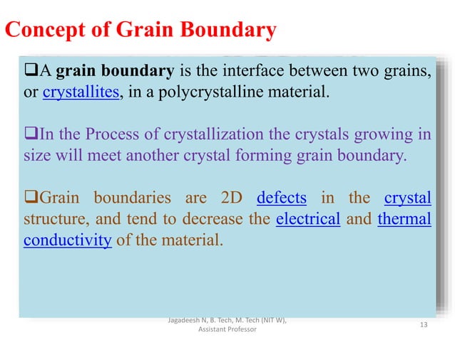 L4_Cooling Curves_grain and grain boundary formation_MMS | PPTX ...
