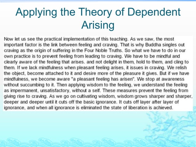 dependent arising | PPT