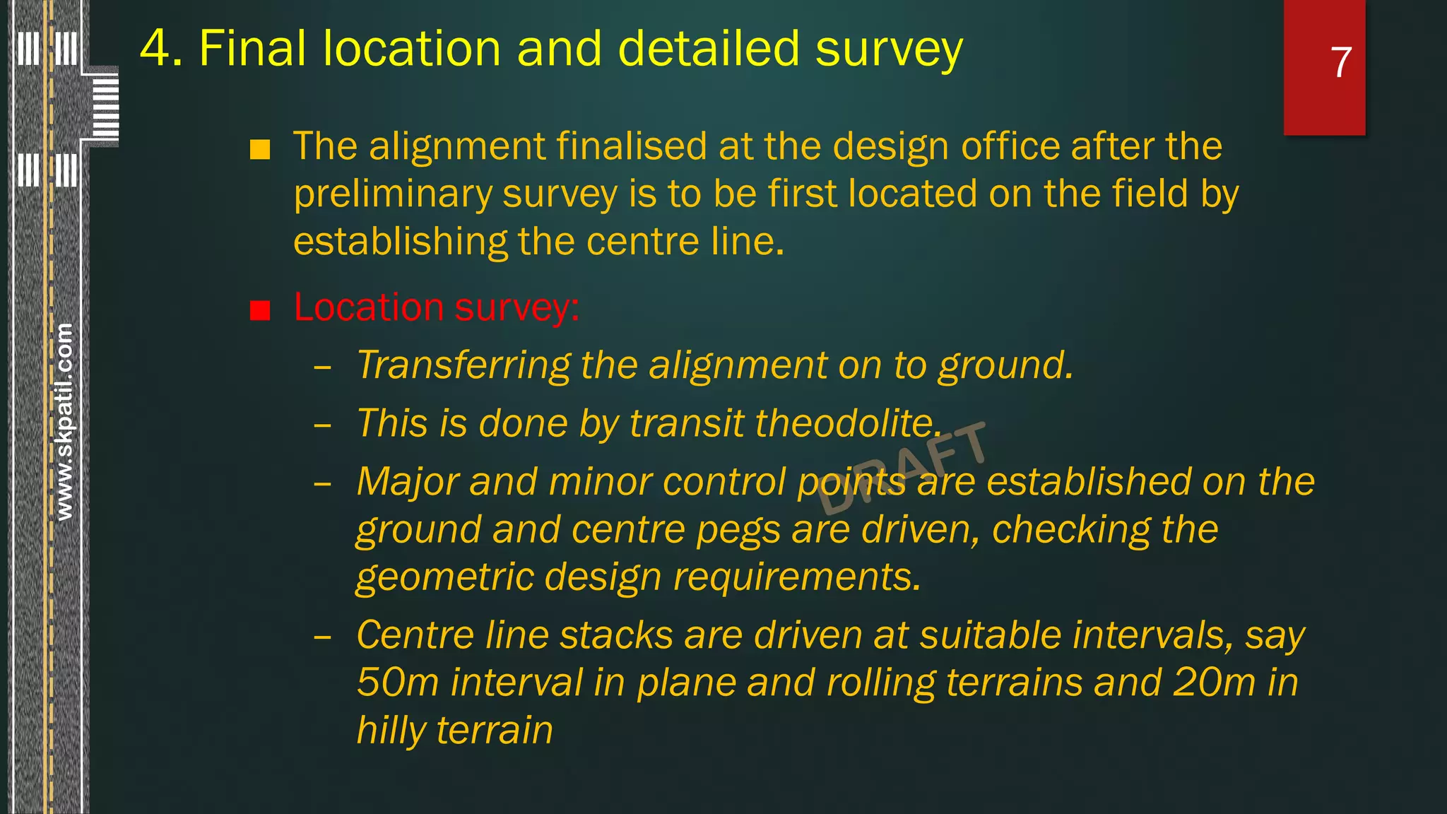 L4 engineering surveys for highways 1.3 | PDF