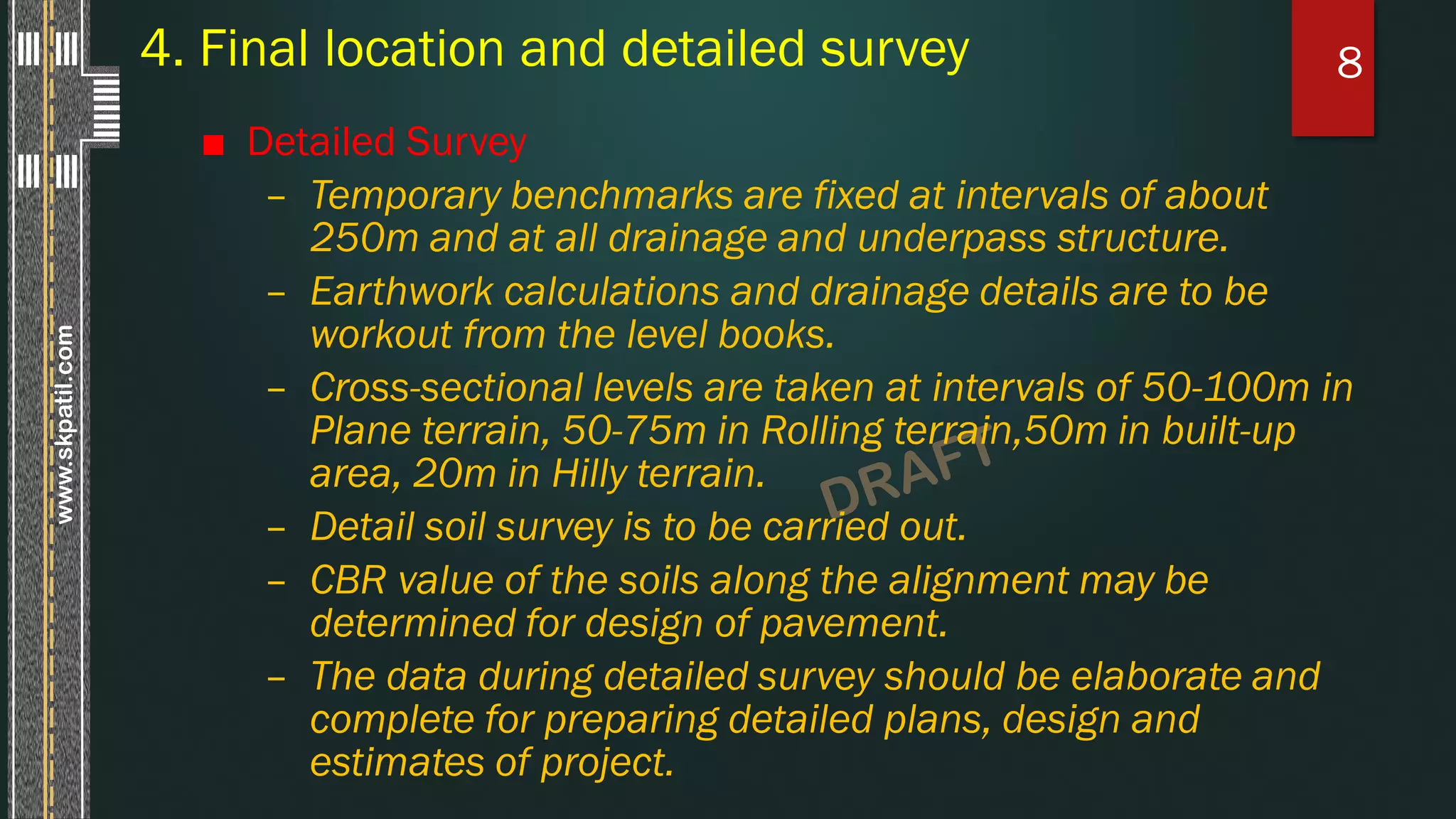 L4 engineering surveys for highways 1.3 | PDF
