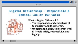 Comprehensive Guide to Ethical ICT Use and Digital Citizenship | PDF