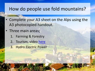 Fold Mountains Alps