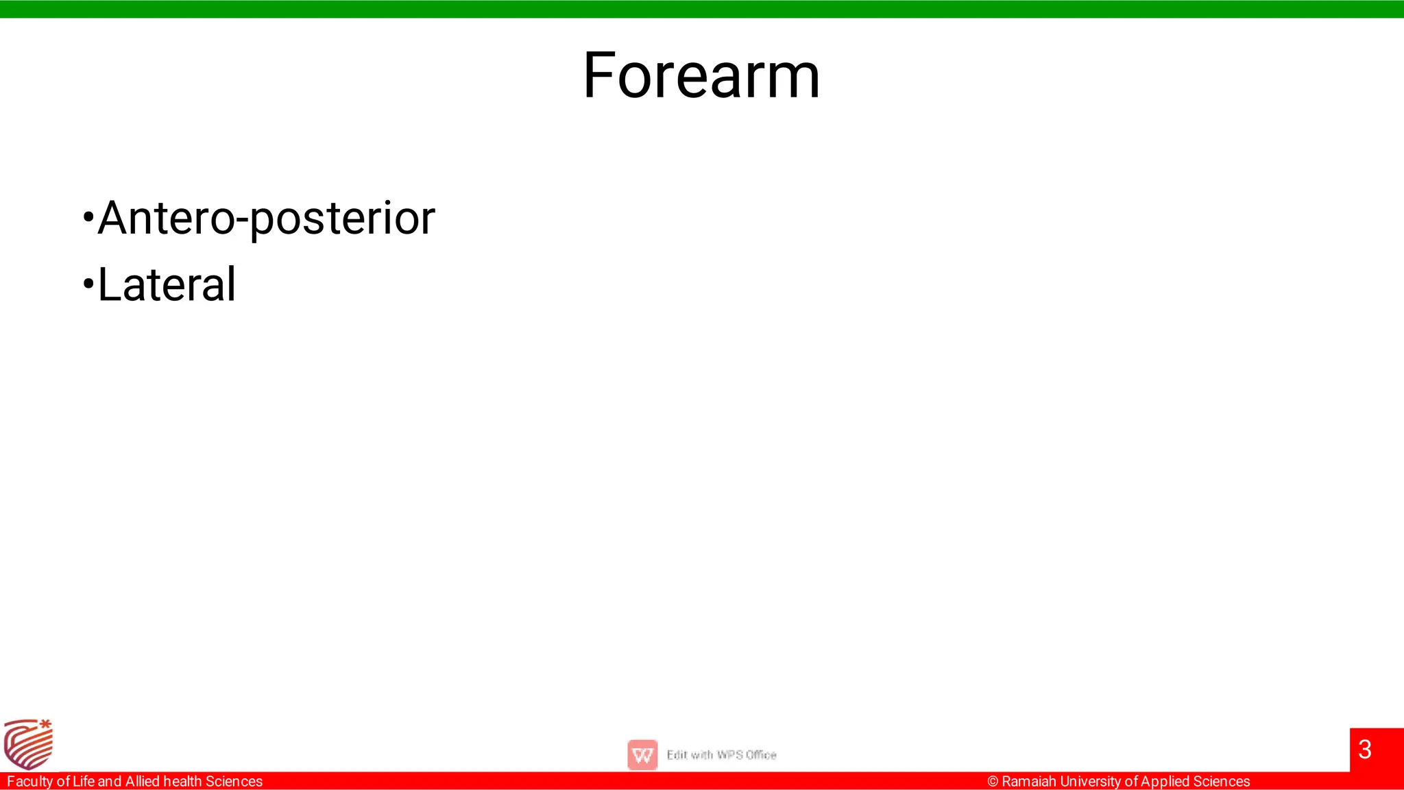 radiography of forearm from clarks positiong | PDF