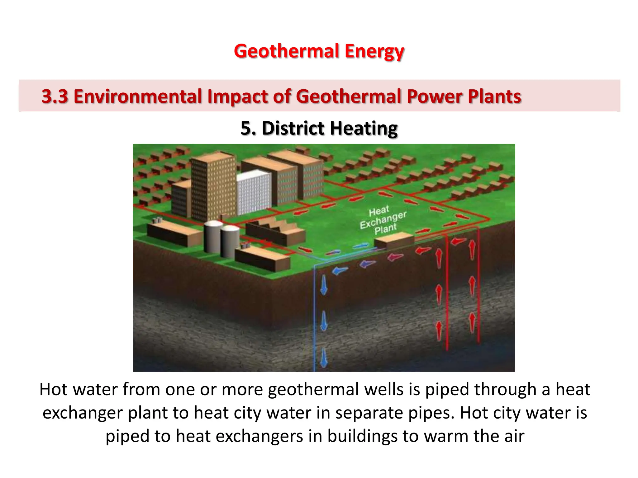 sustainable energy system - Geothermal energy | PPTX
