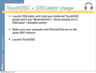 UCLA Extension Digital DJing Lecture 4 | PDF | Digital Audio | Computer Software and Applications