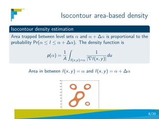 CVPR2010: Advanced ITinCVPR in a Nutshell: part 4: Isocontours ...