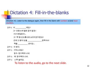 L4 listening to numbers, noun counters | PPT