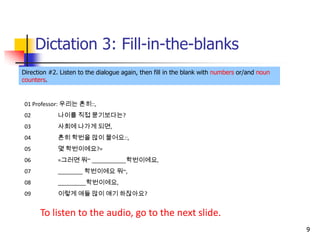 L4 listening to numbers, noun counters | PPT
