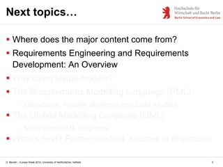 Modelling Software Requirements: Important diagrams and templates ...