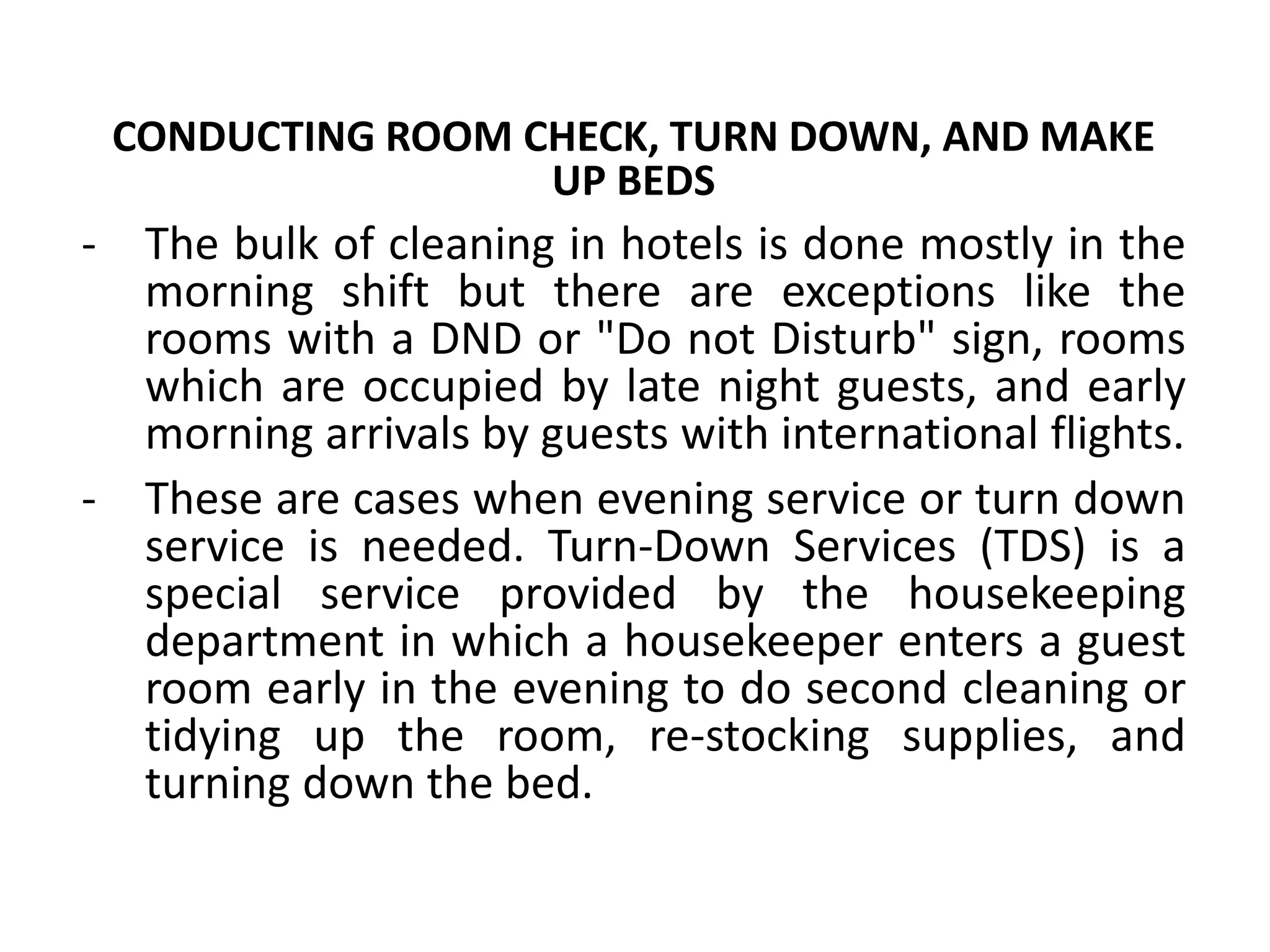Housekeeping : Nature and Scope of Guest Room.pptx