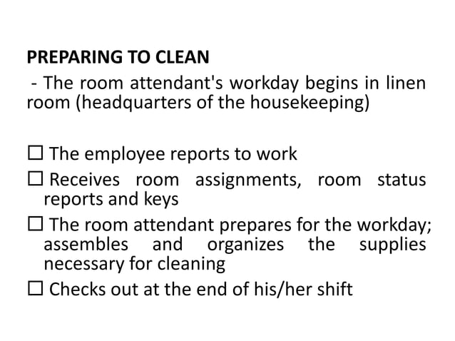 Housekeeping : Nature and Scope of Guest Room.pptx | Bath and Shower ...