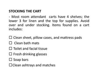 Housekeeping : Nature and Scope of Guest Room.pptx