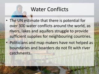 L4 risks of water supply | PPTX