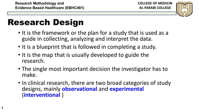 L4 rm research designs | PPTX